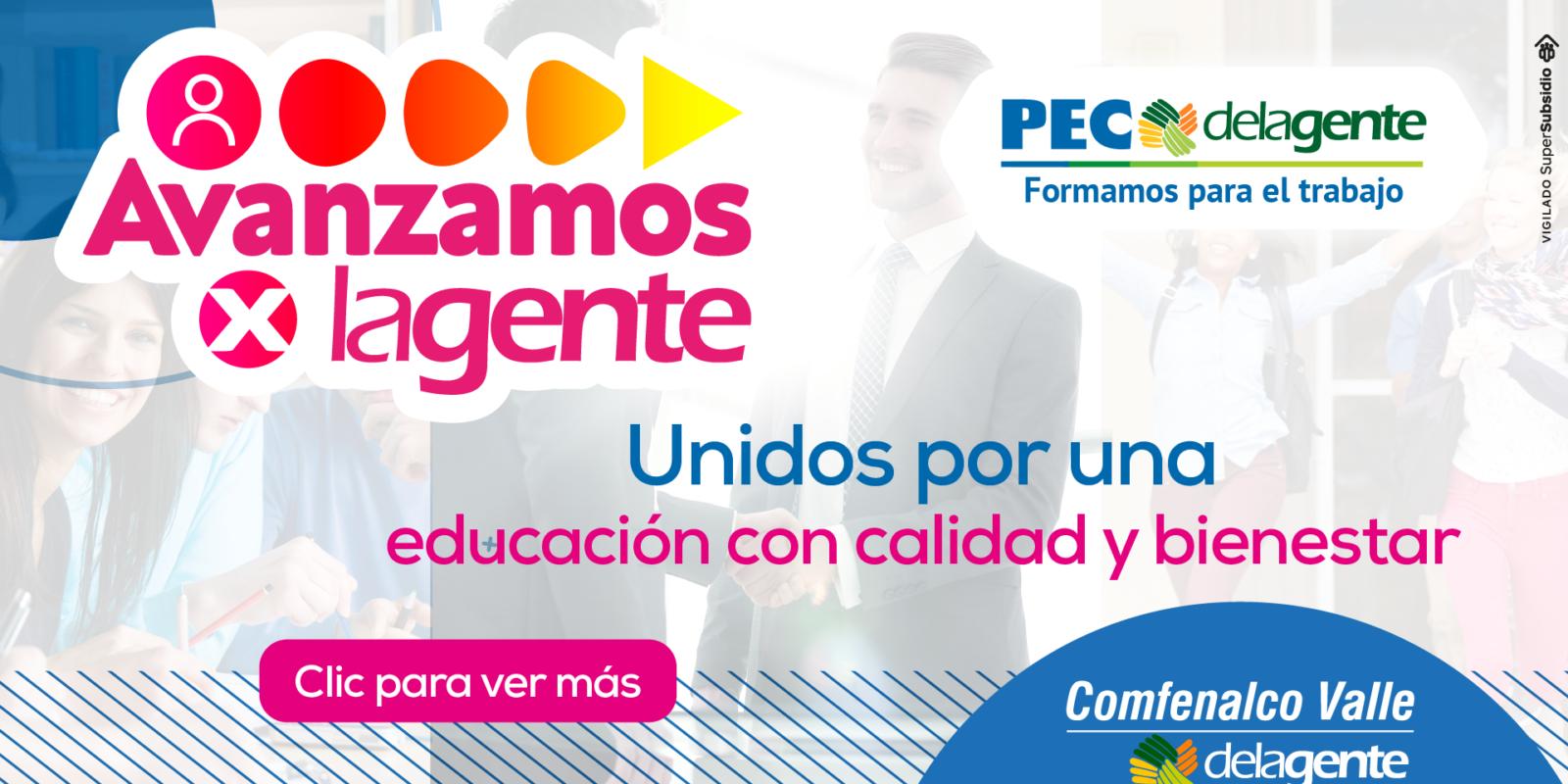16 mil matriculados en la alianza PEC delagente por la educación en la ...